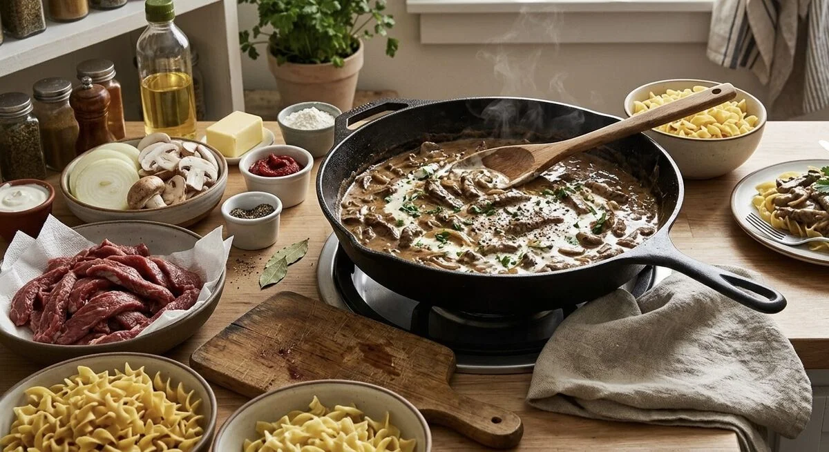 This Easy Beef Stroganoff Is the Ultimate Weeknight Dinner Trick ...