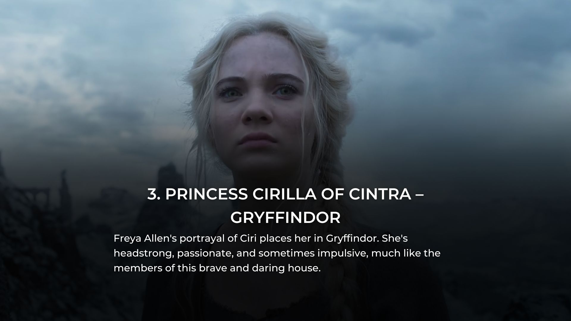 10 of The Witcher Characters, Sorted Into Hogwarts Houses - Startefacts.com