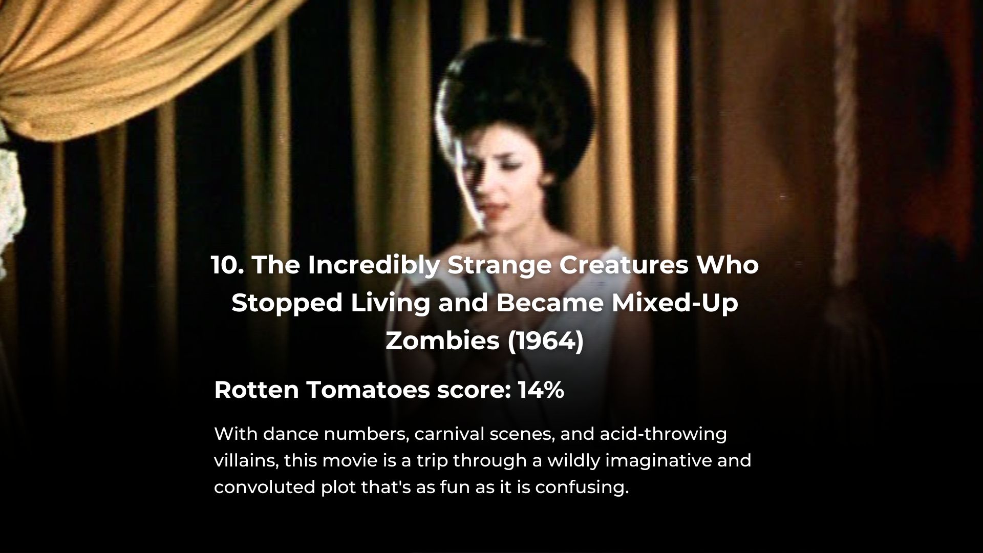 11 B-List Horror Films from the 60s That Became Unlikely Cult Classics ...