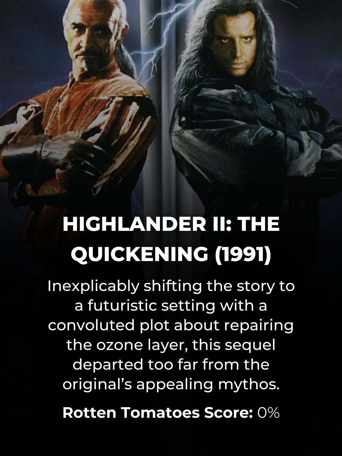 11 Truly Terrible Sequels That Shouldn't Have Been Made - Startefacts.com