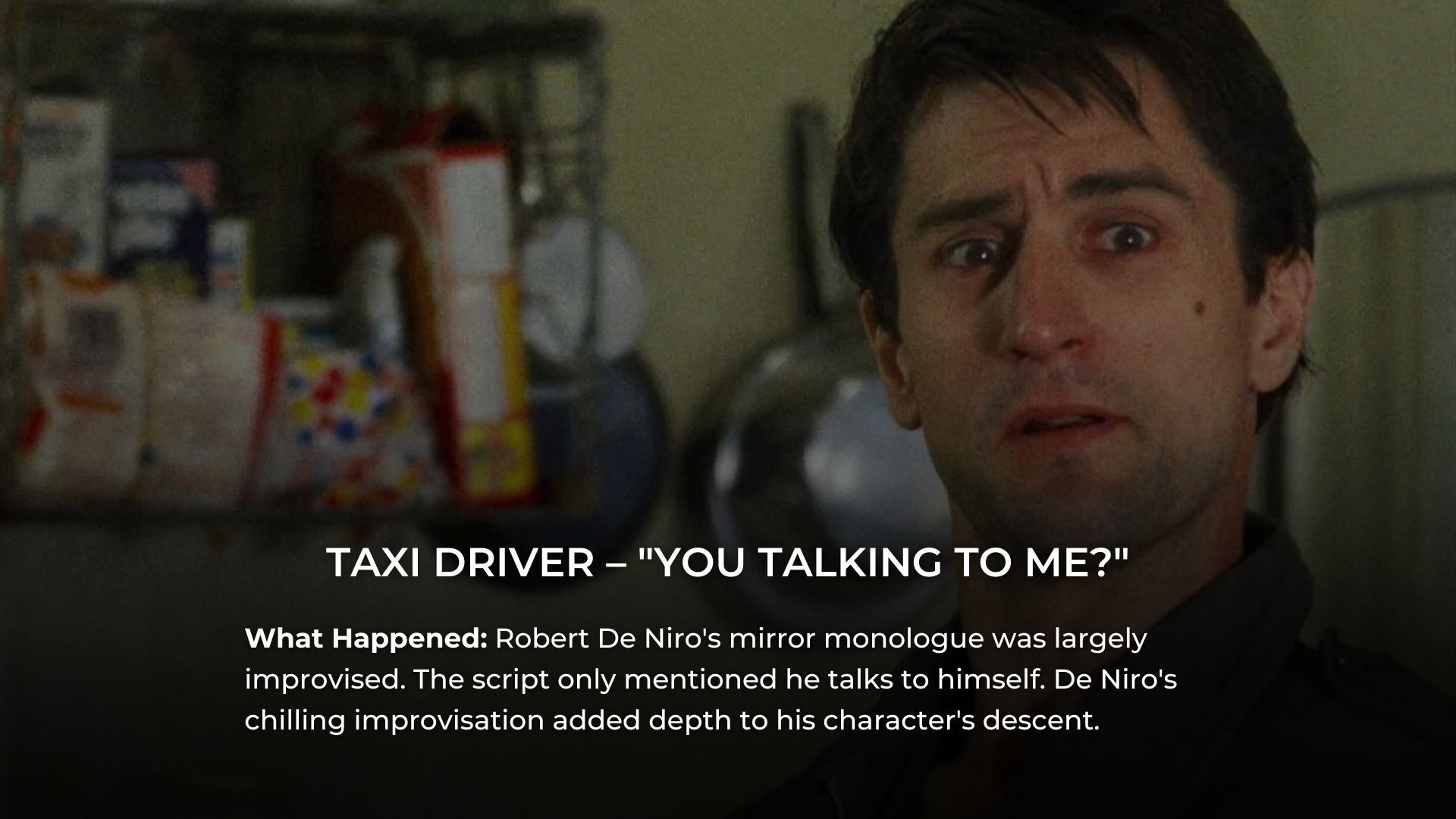 12 Iconic Movie Scenes That Were Completely Unscripted - Startefacts.com