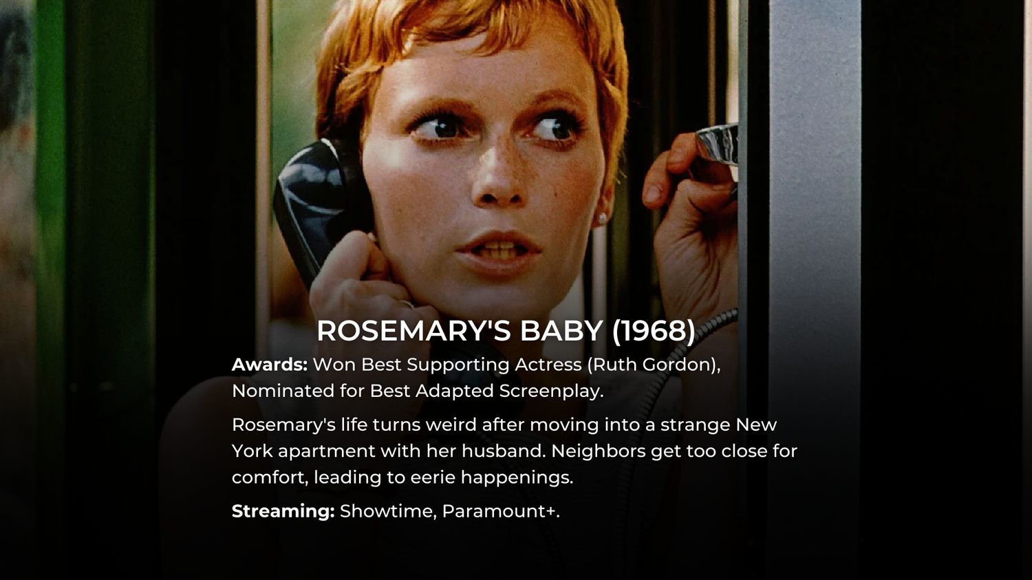 10 Horror Movies So Great, Even Oscars Couldn't Ignore Them ...