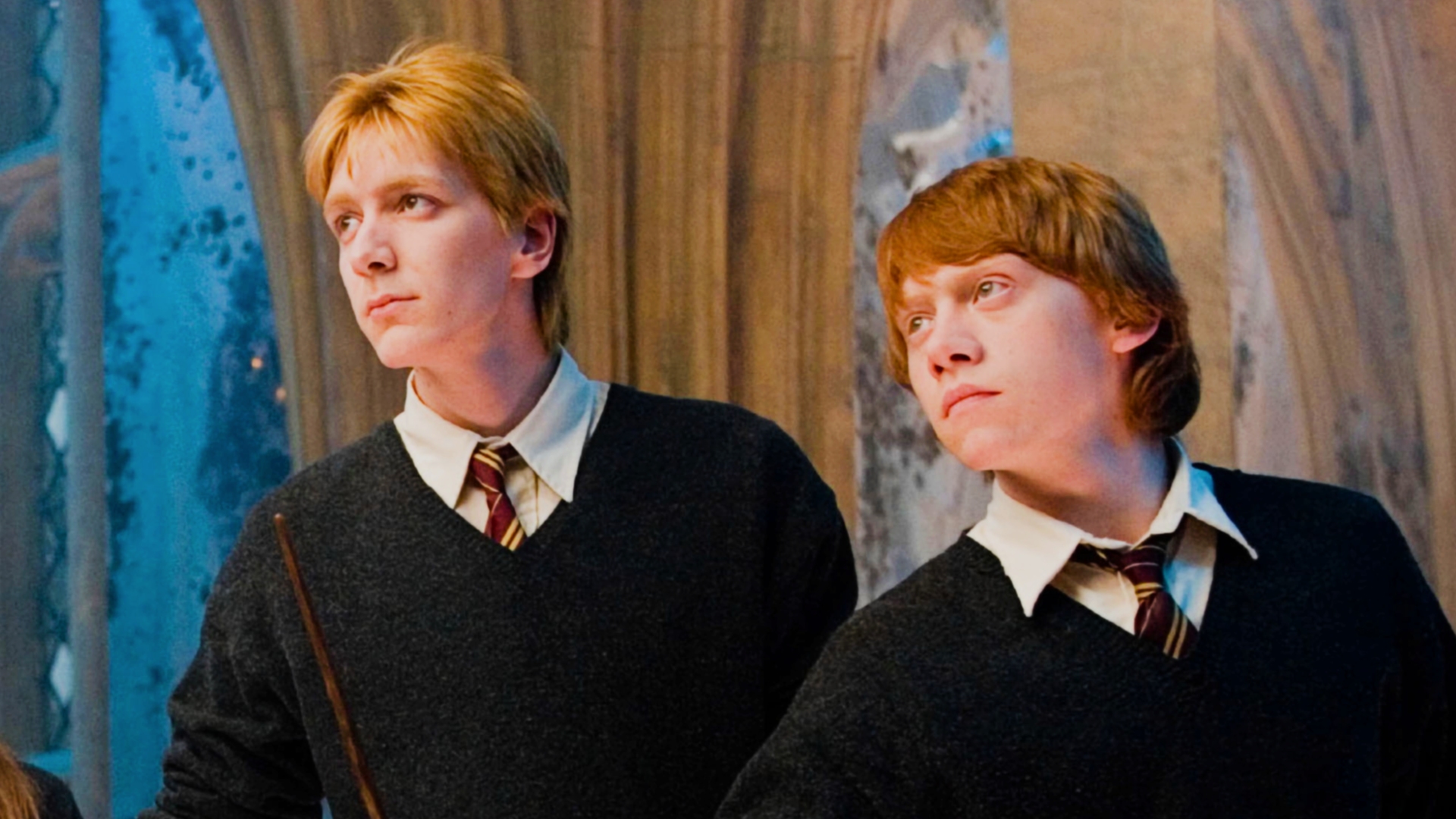 Harry Potter's Phelps Twins Pulled a Peak Weasley Prank on Rupert Grint